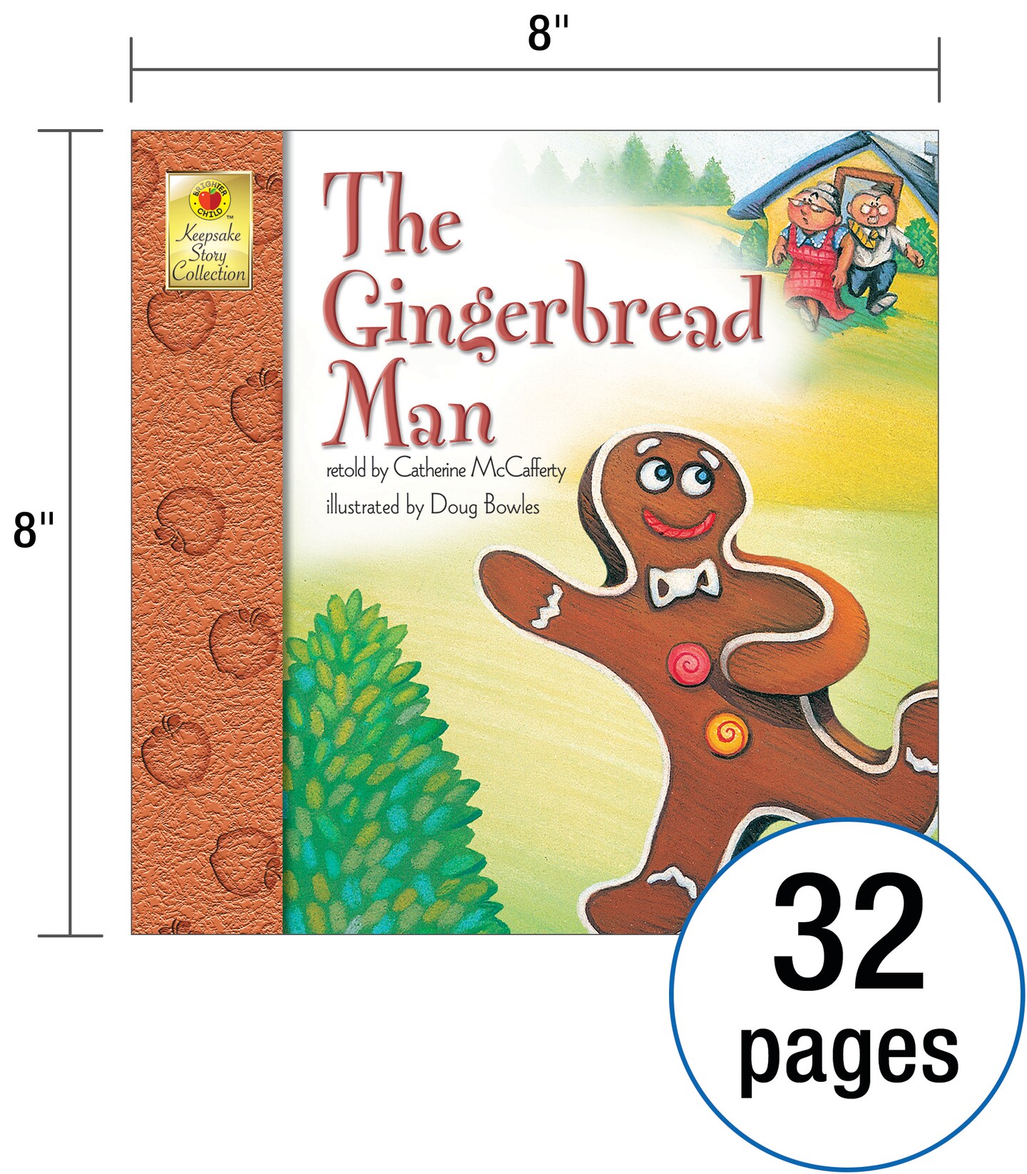Carson Dellosa The Gingerbread Man, Classic Children’s Books, Guided ...