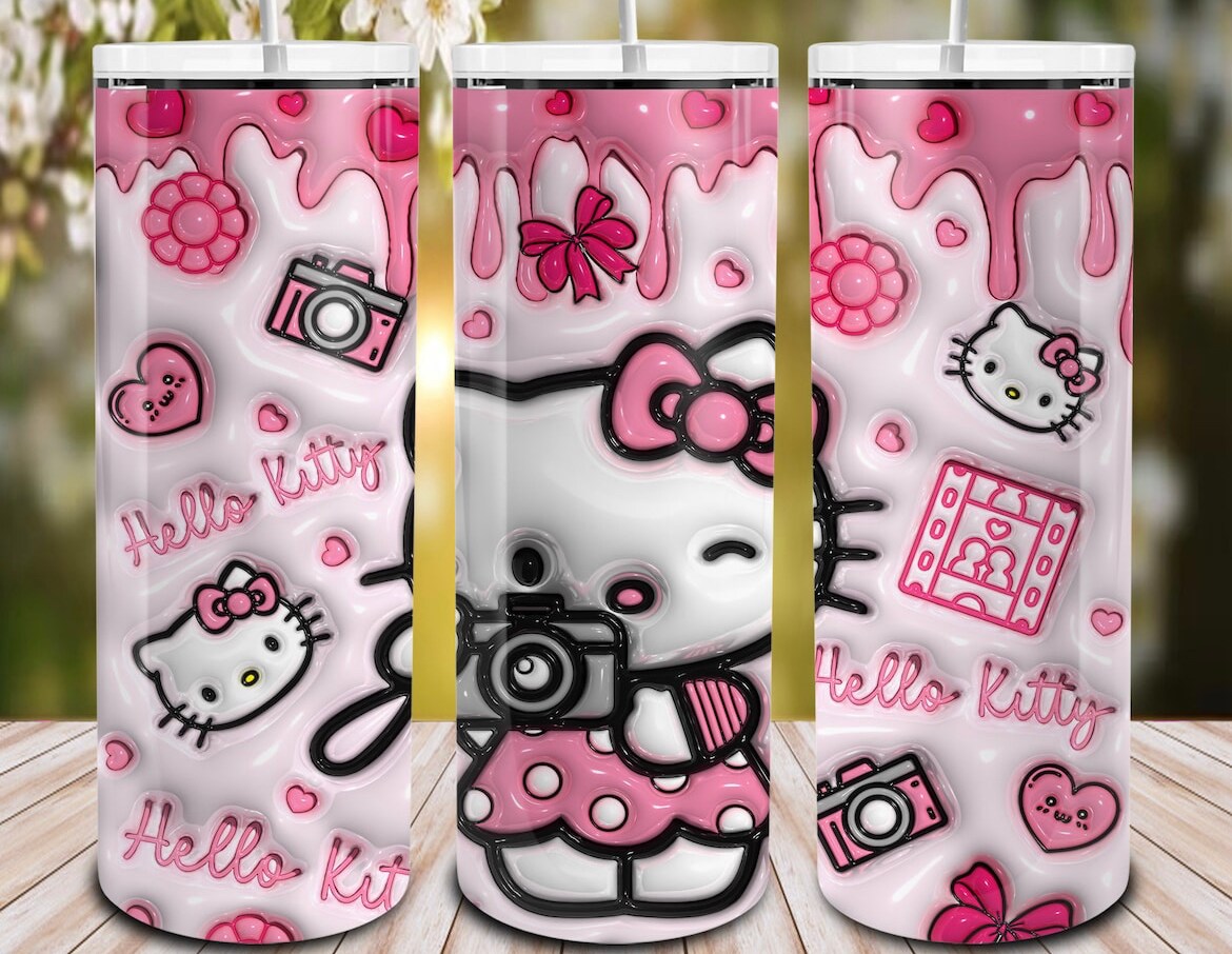Hello kitty, Sublimated, Hot Cold, Stainless Steel, Leak Proof, bpa ...