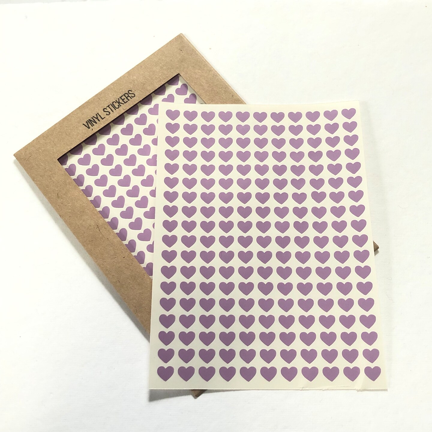 Heart Stickers, Purple Heart Labels | MakerPlace by Michaels