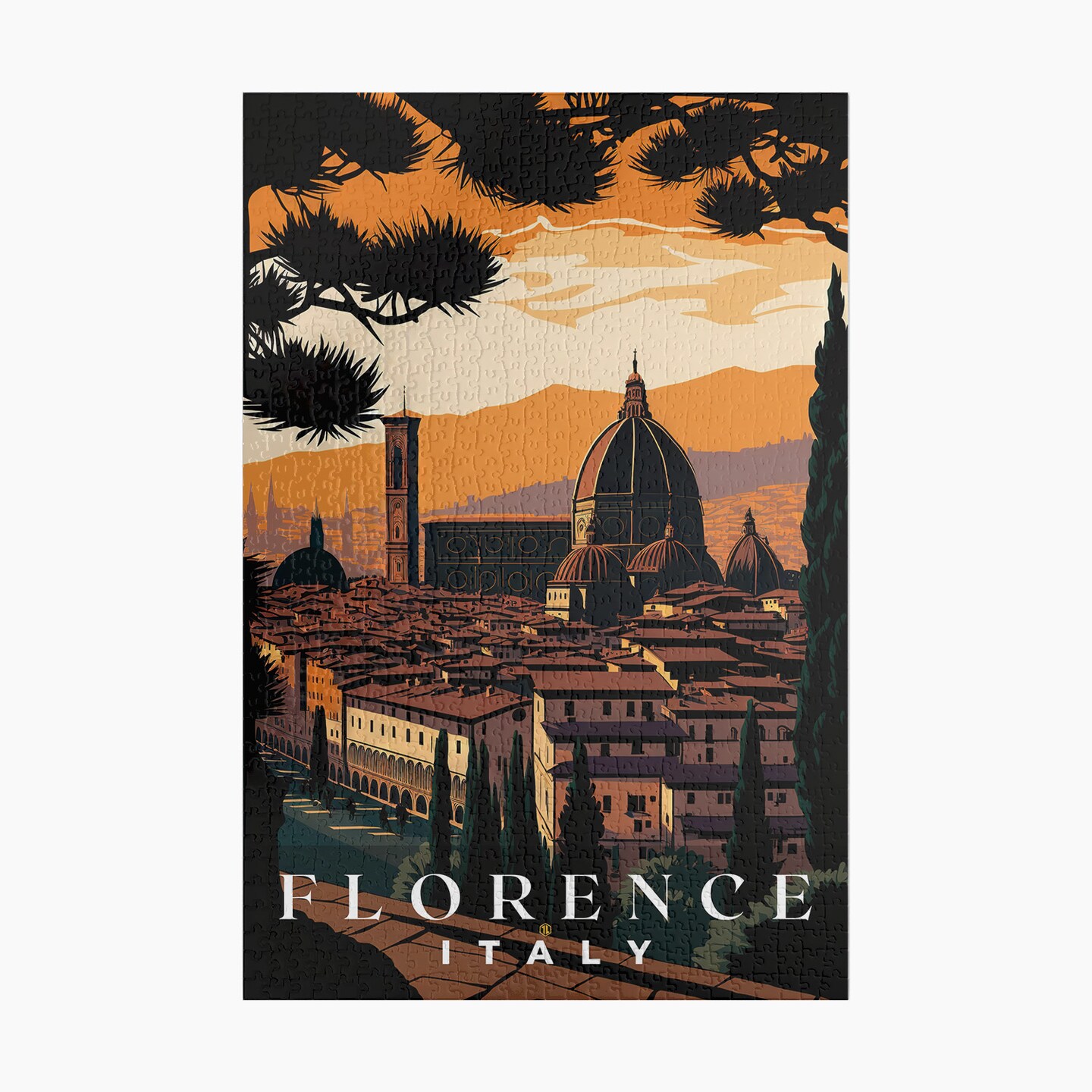 Florence Jigsaw Puzzle, Family Game, Holiday Gift | S1 | MakerPlace by ...