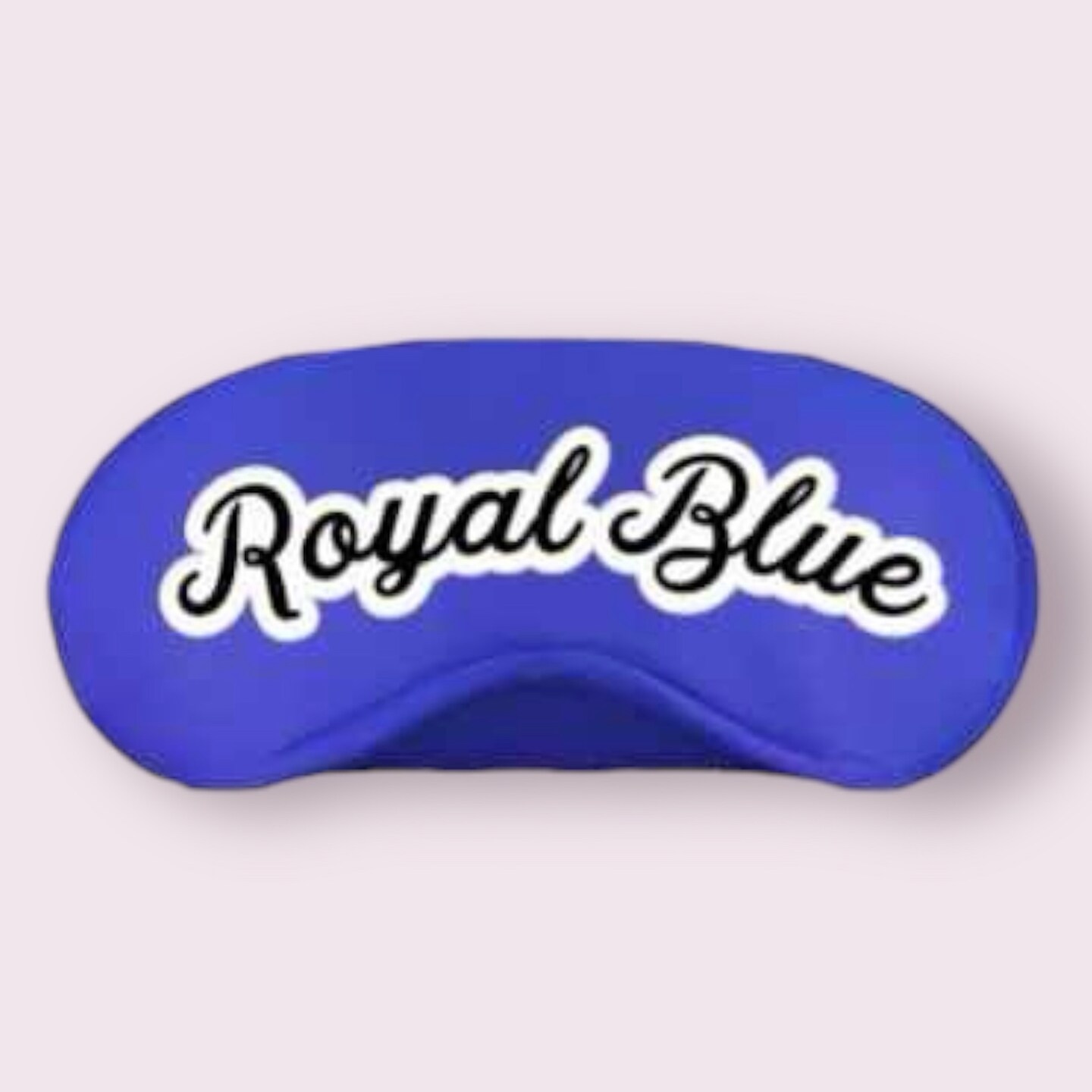 ROYAL BLUE PERSONALIZED EYE MASK | MakerPlace by Michaels