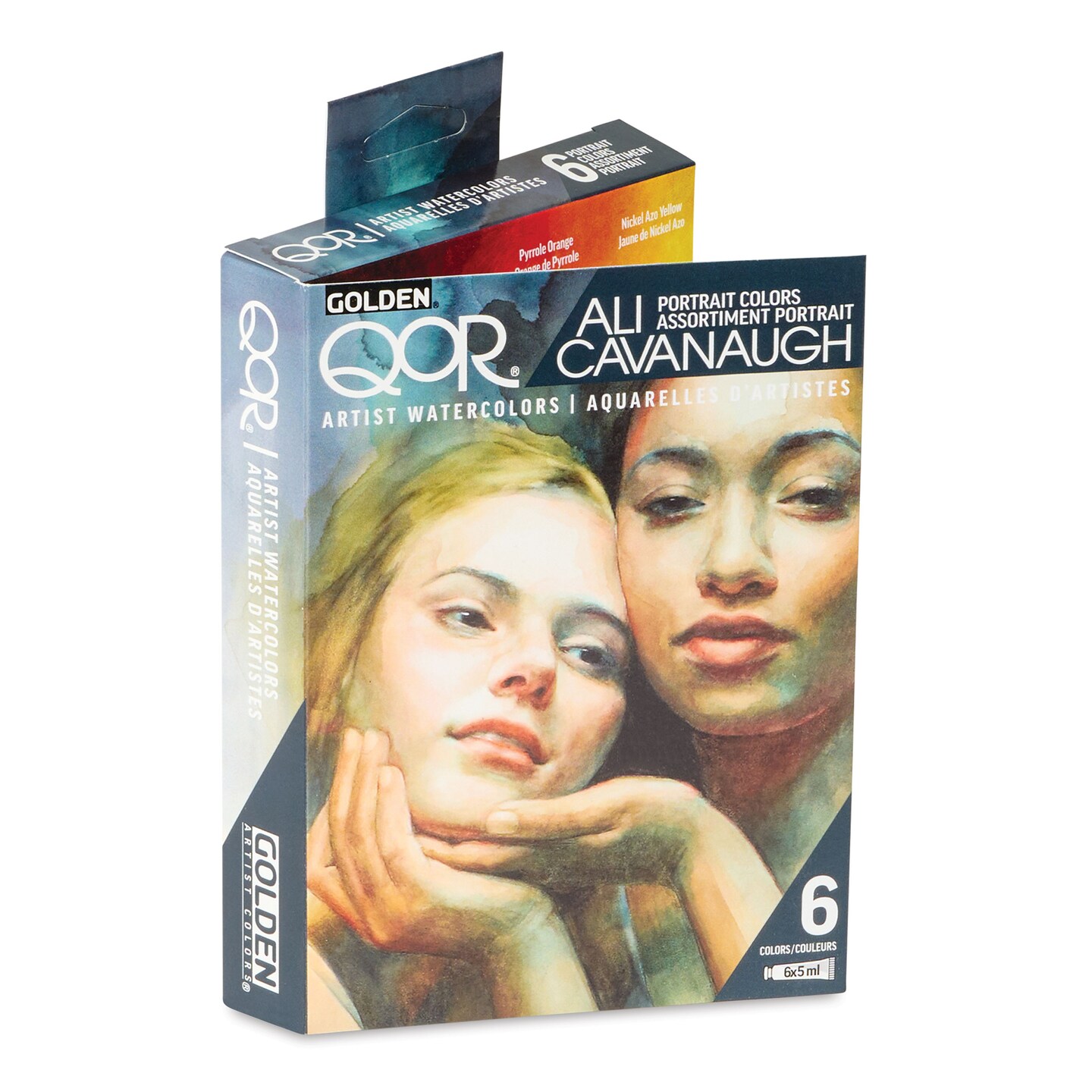 QoR Watercolor Set - Ali Cavanaugh Portrait Colors, Set of 6 | Michaels