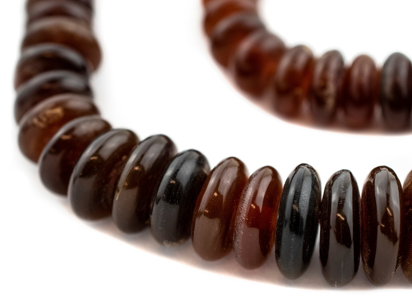 TheBeadChest Translucent Amber Horn Disk Beads (Graduated) | Michaels