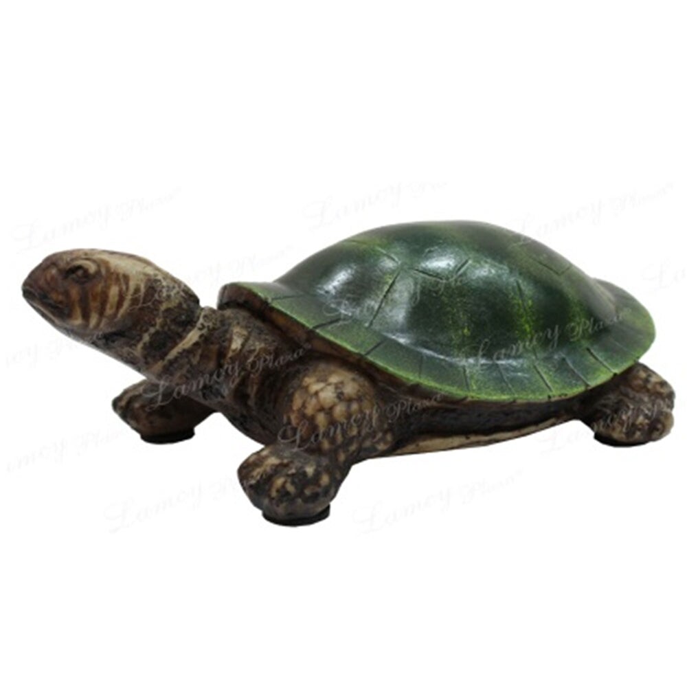 Bbh Homes Resin Tortoise Sculpture Eco-Friendly Green 8X4.5X3 Inches ...