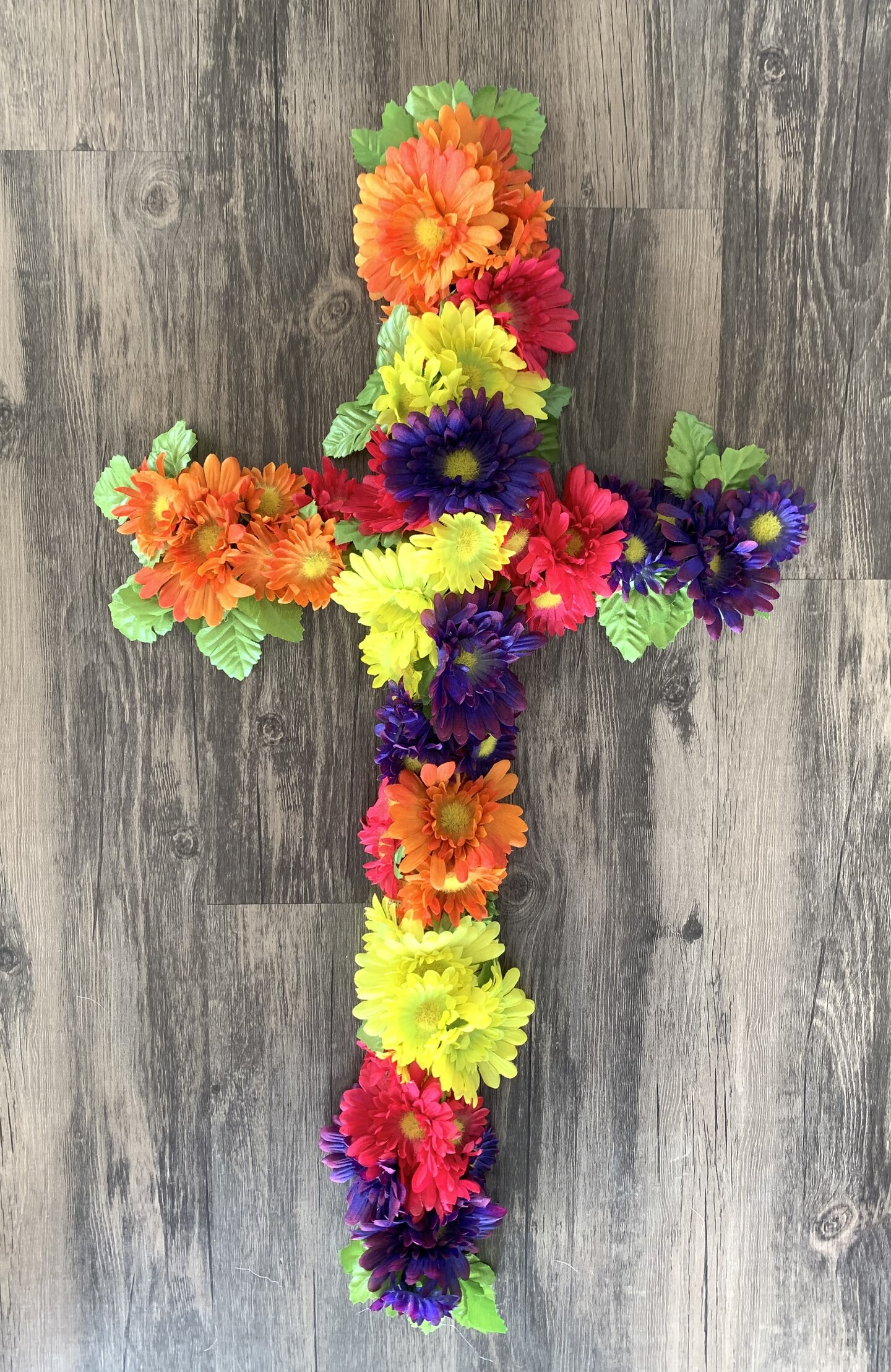 Cross Wreath, Easter Wreath, Spring Summer Wreath, Welcome Home, Faith ...
