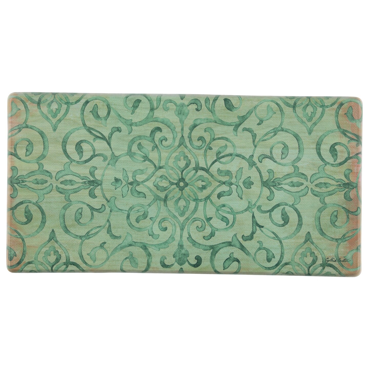 20"x39" Anti-Fatigue Embossed Floor Mat (RUSTIC MEDALLION) | Michaels