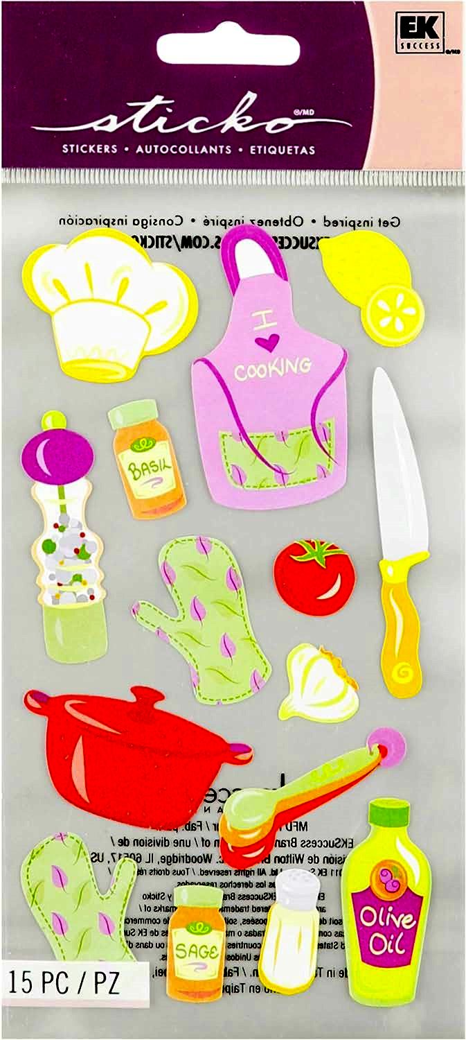 Sticko Cooking Stickers | Michaels