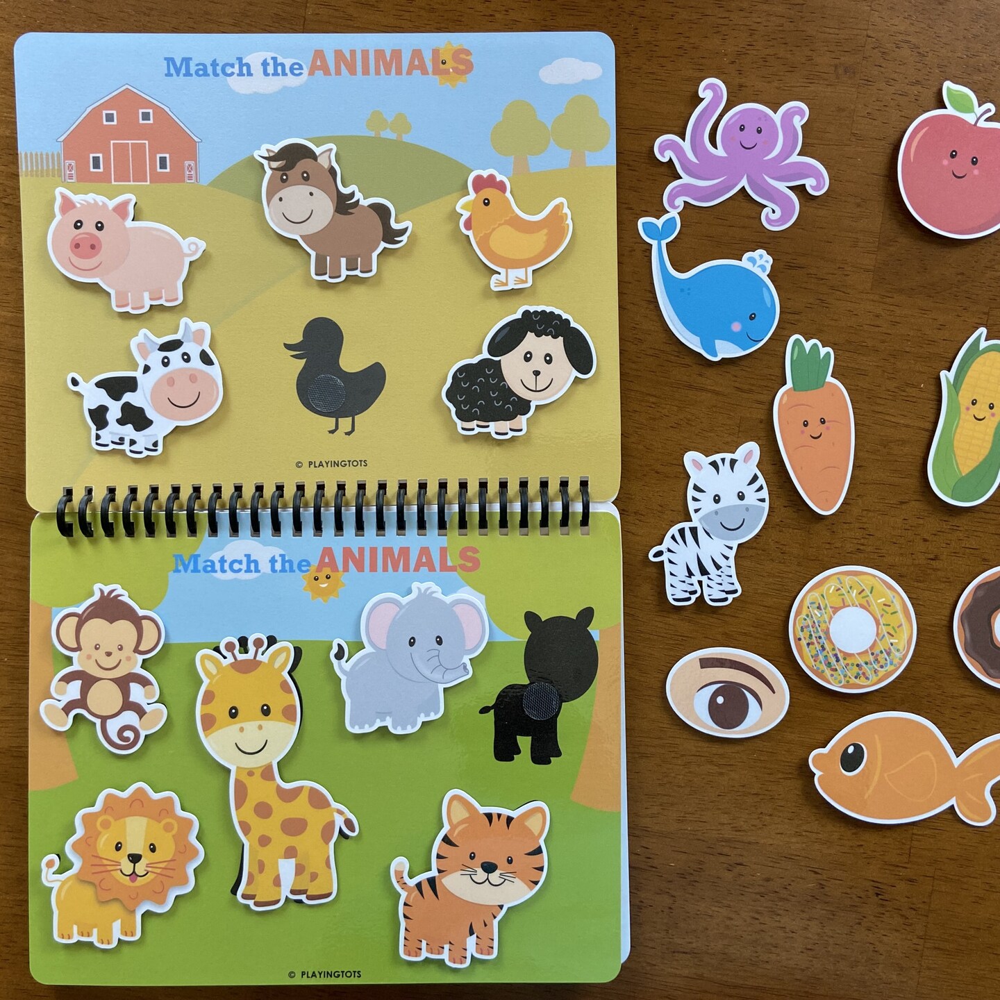 Toddler Busy Book, First Learning Binder, Quiet Book, Toddler Travel ...