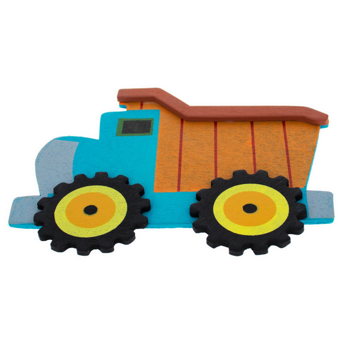 Painted Wooden Dump Truck Cutout DIY Craft 4.6 Inches | Michaels