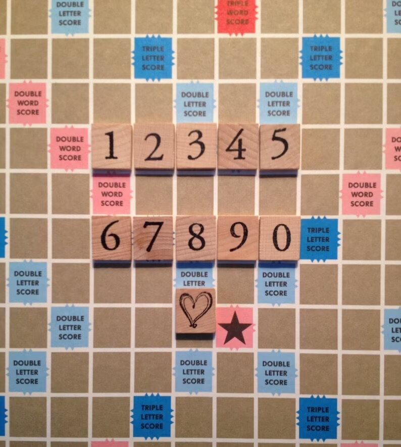 Custom Framed Scrabble Boards - Personalized Gift - Vintage Scrabble ...