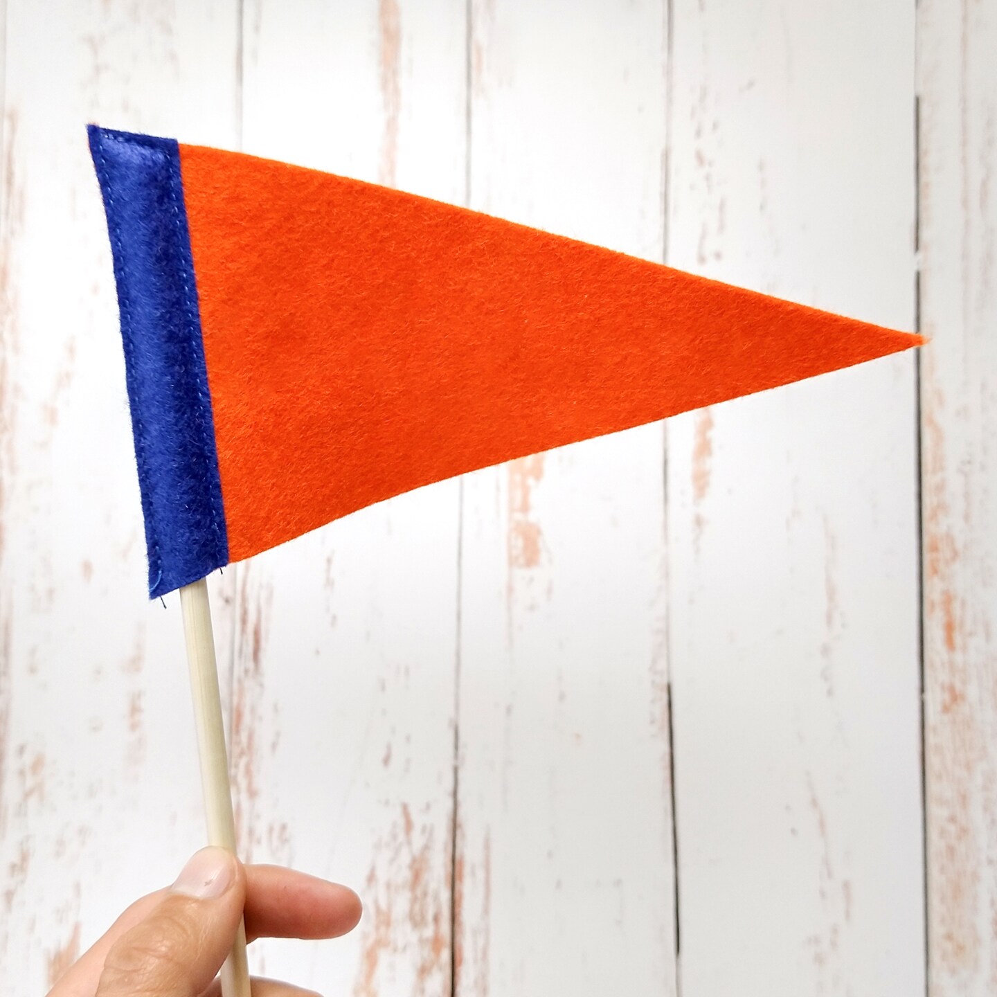 MINI Blank Craft Pennants | US-Made Wool-Blend Felt |4x7 inch (10x18 cm ...