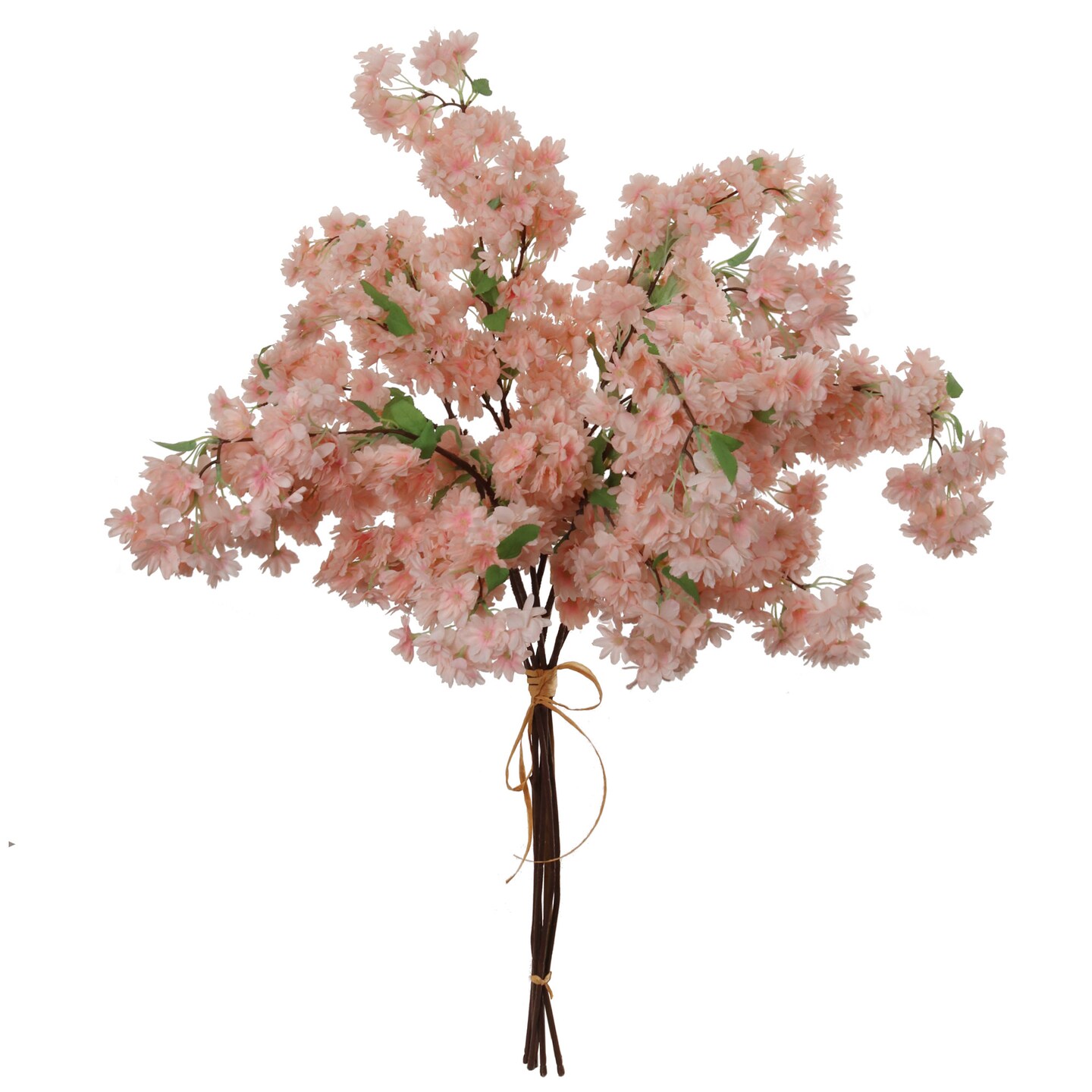 Set of 6: Lifelike Silk Cherry Blossom Branch Sprays | 36-Inch | Light ...