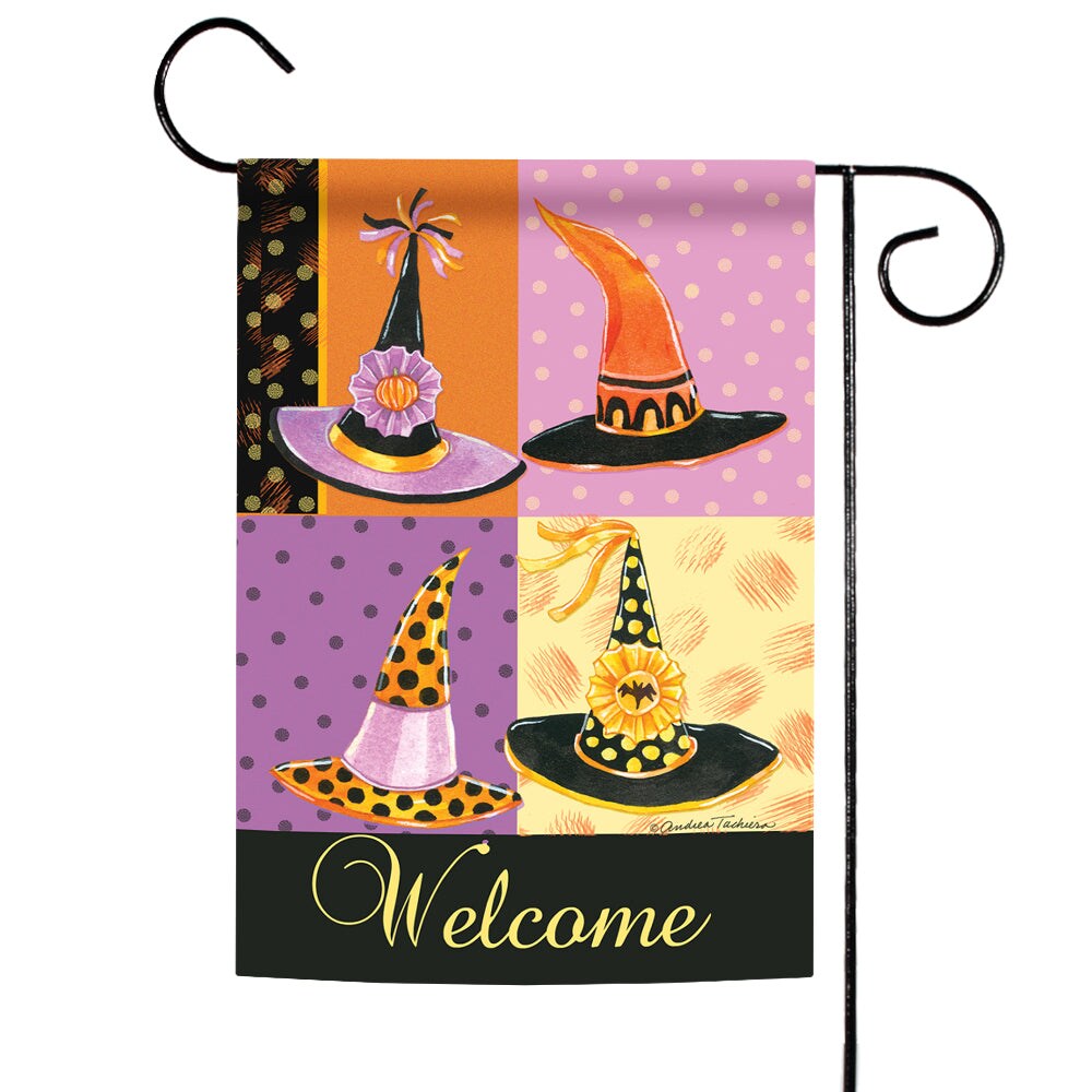 Witchy Welcome Decorative Halloween Flag | Michaels