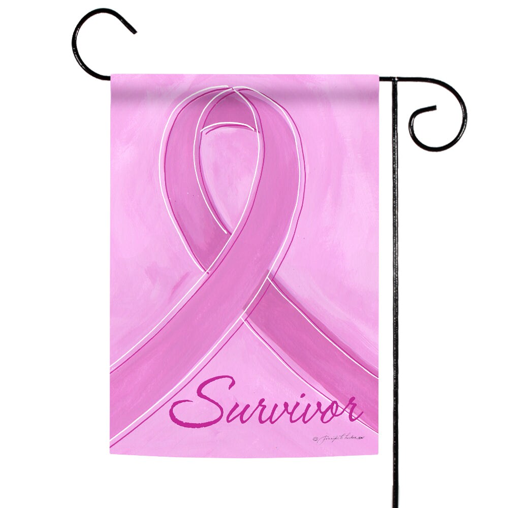 Survivor Decorative Breast Cancer Flag | Michaels