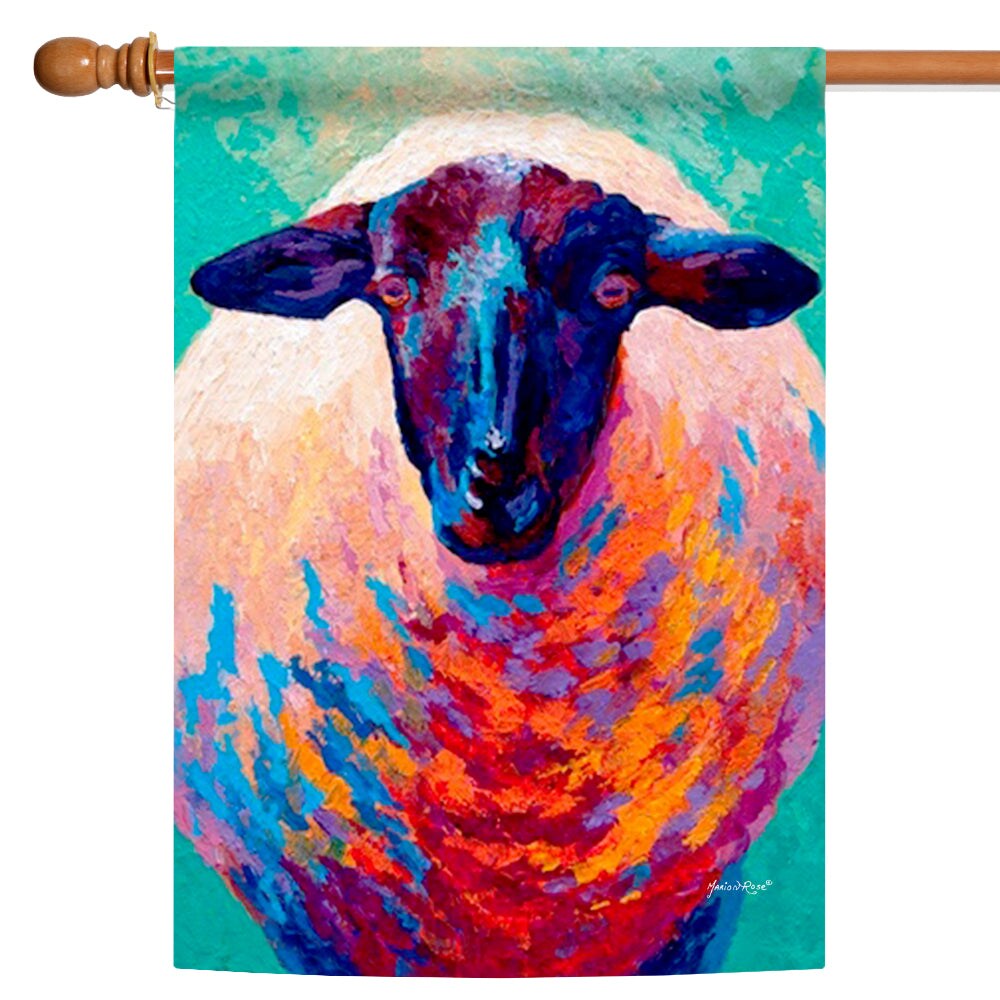 Here's Looking At Ewe Decorative Sheep Flag | Michaels