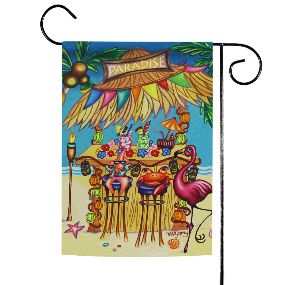 Tiki Beach Bar Decorative Summer Flag, Size: 12 in x 18 in | Michaels