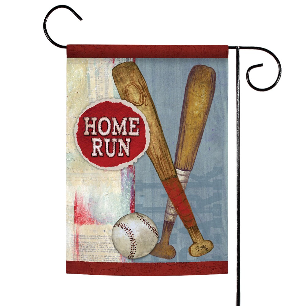 Home Run Decorative Baseball Flag | Michaels