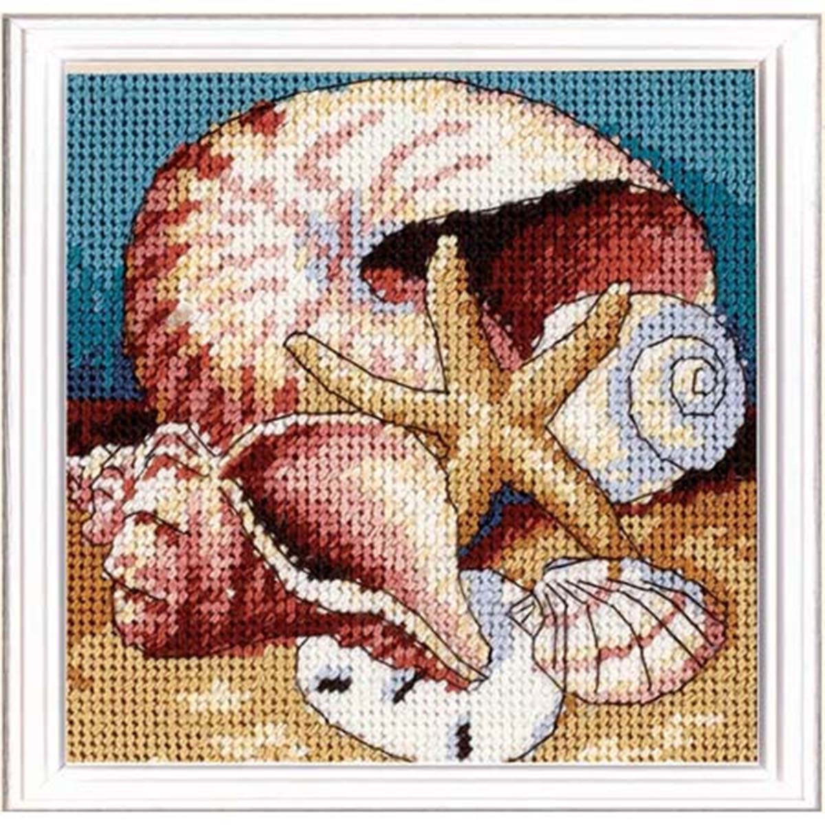Dimensions Shell Collage Needlepoint Kit | Michaels