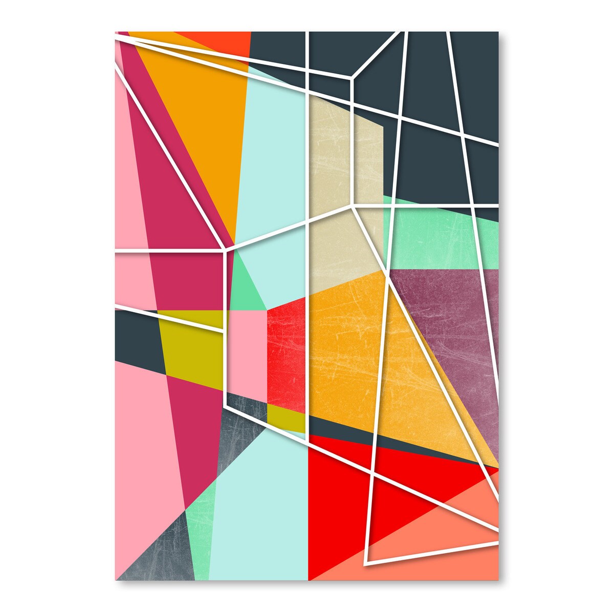 Colorblock V by Susana Paz Poster Art Print - Americanflat | Michaels