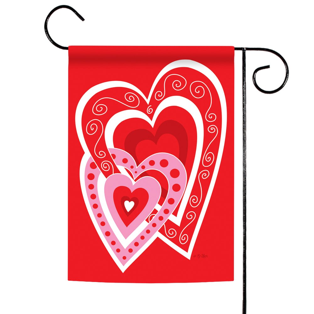 Heart by Heart Decorative Valentine Flag | Michaels