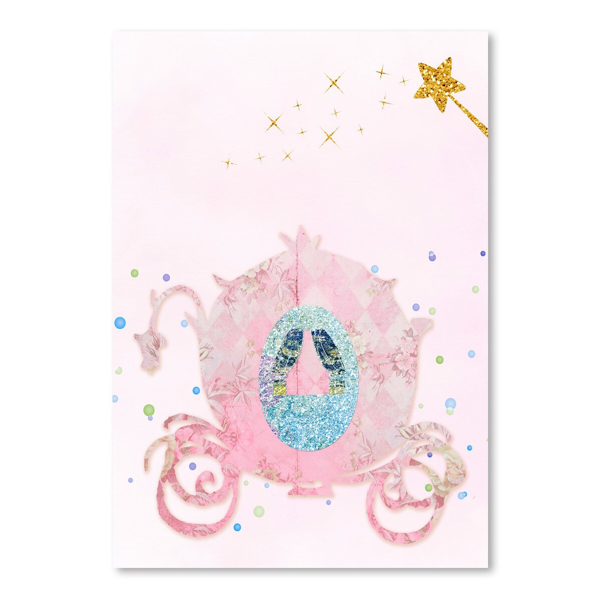 Star Chariot Pink by Peach & Gold Poster Art Print - Americanflat ...