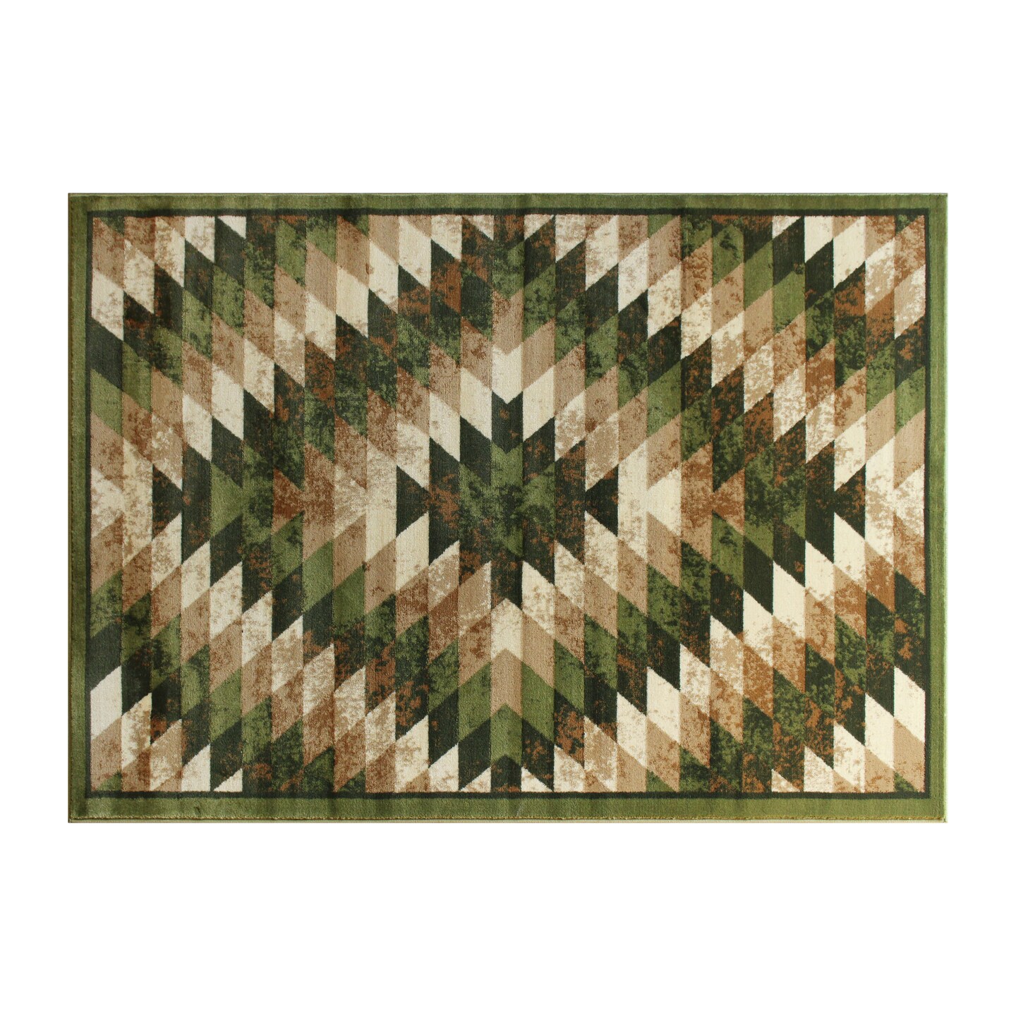 Masada Rugs Stephanie Collection Area Rug with Distressed Southwest ...