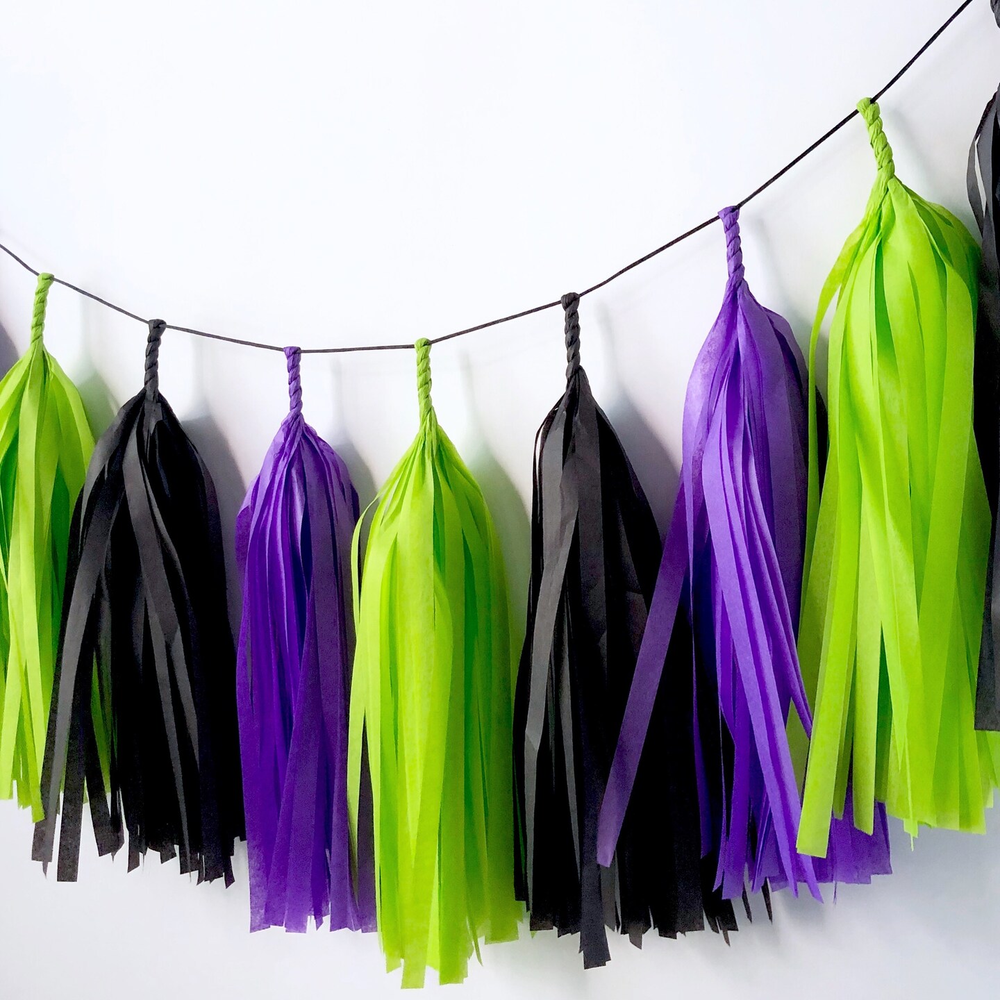 Halloween tassel garland store