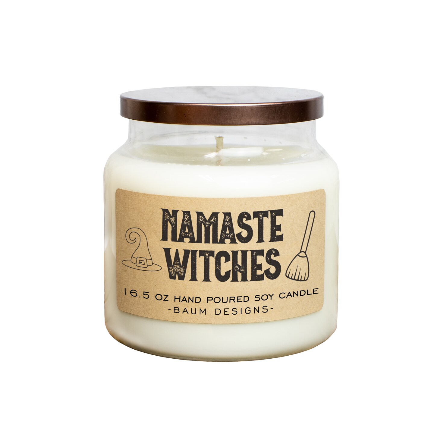 Namaste Witches Soy Candle - 16.5oz | MakerPlace by Michaels