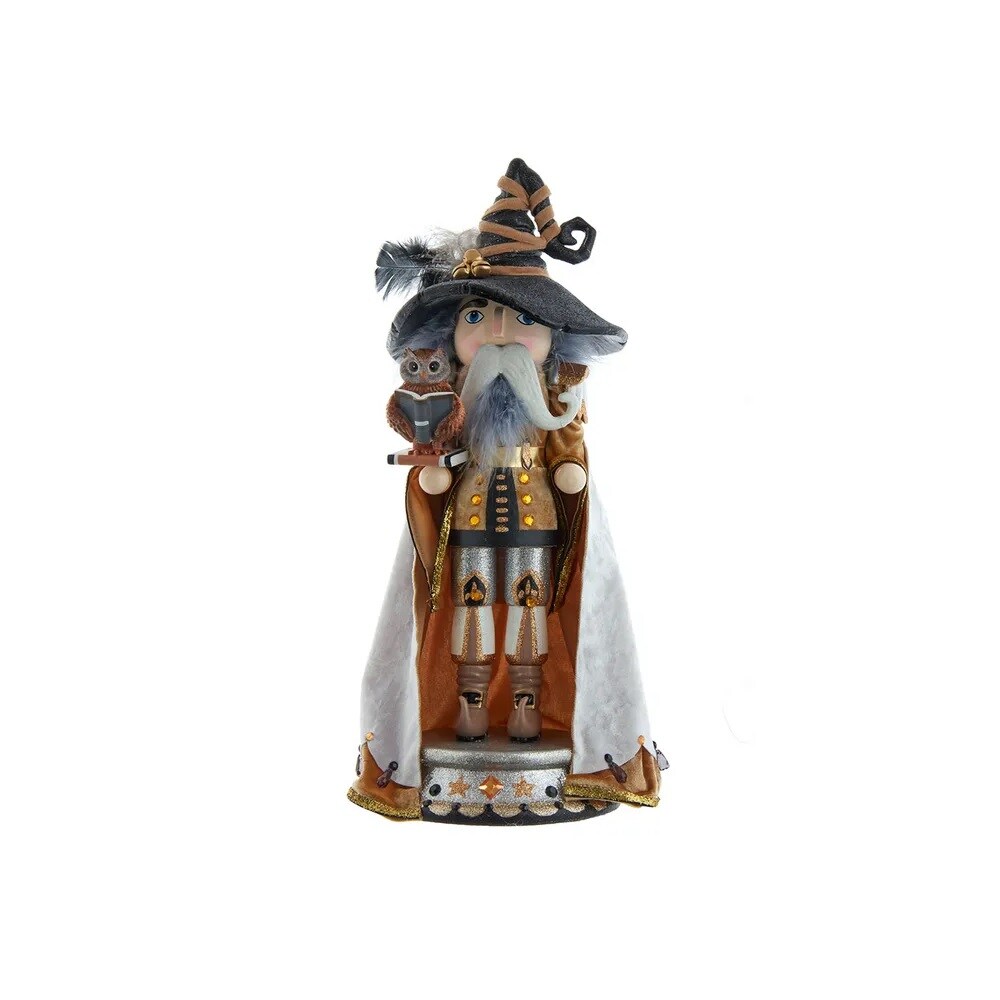 KSA 19" Silver and Gold Hollywood Wizard Christmas Nutcracker | Michaels