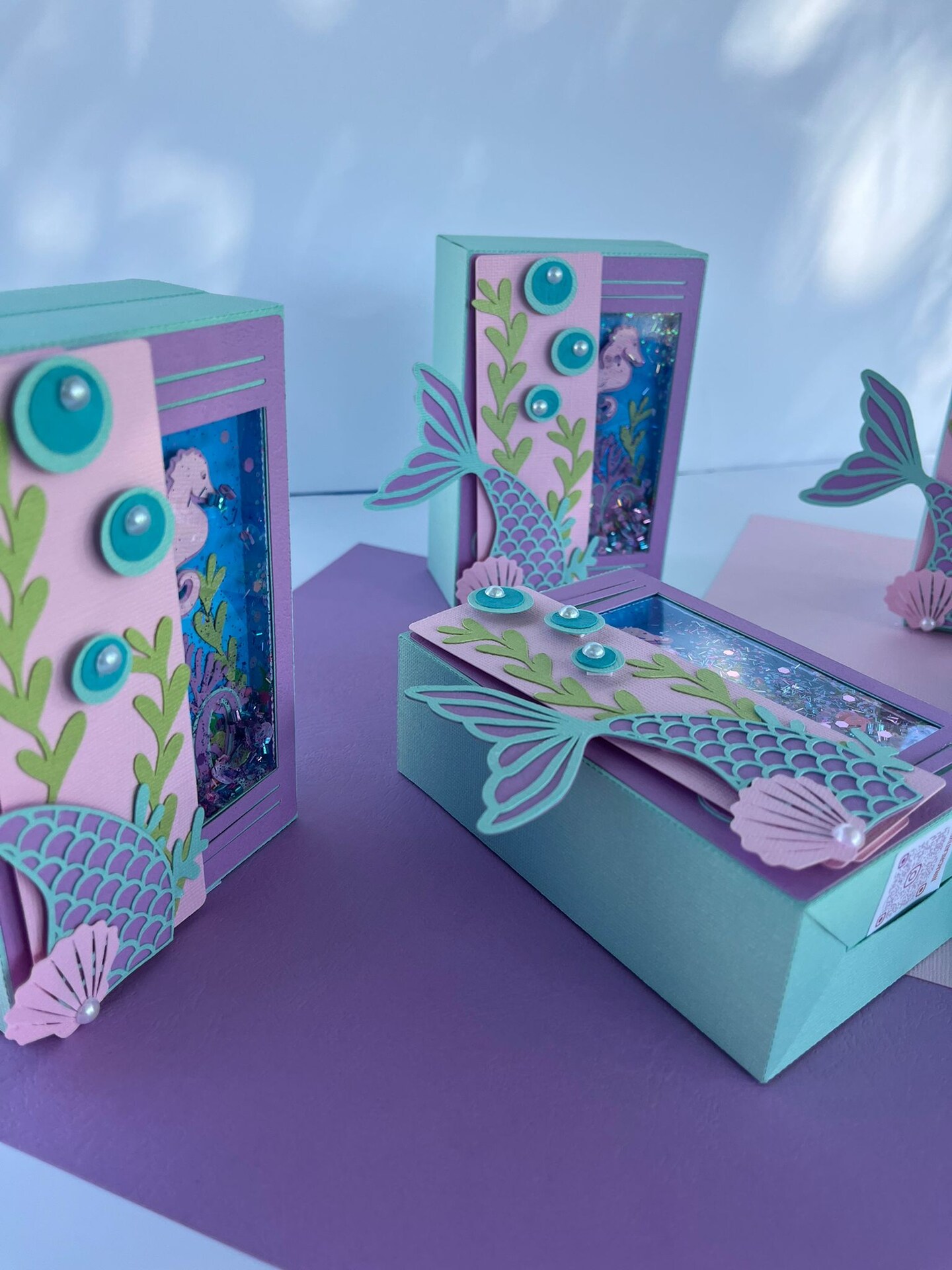 Mermaid Box, Mermaid Tail Box, Mermaid Birthday, Mermaid Party, Under ...