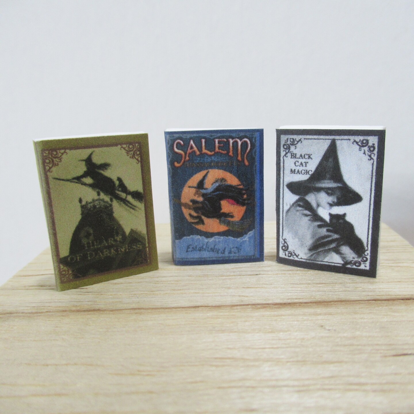 Miniature Halloween prop display books set of 3 | MakerPlace by Michaels