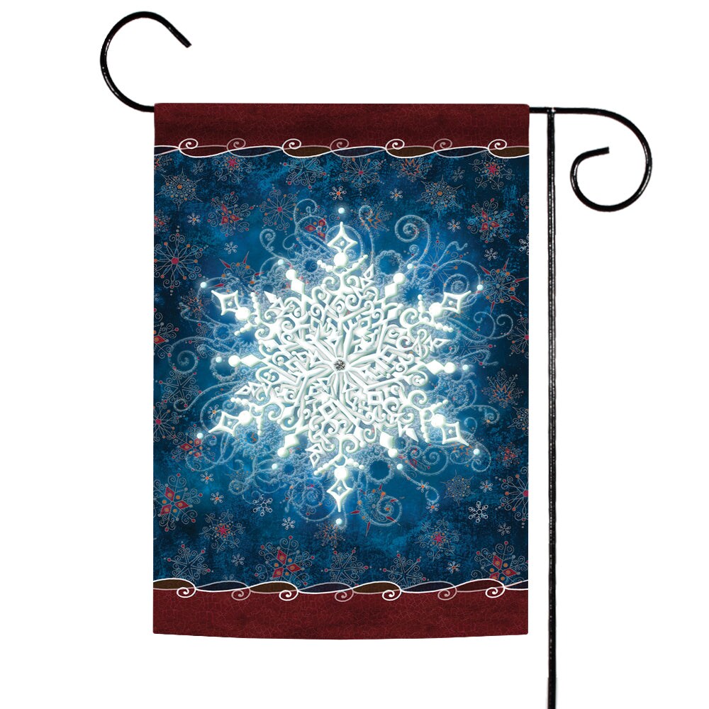 Solo Snowflake Decorative Winter Flag | Michaels