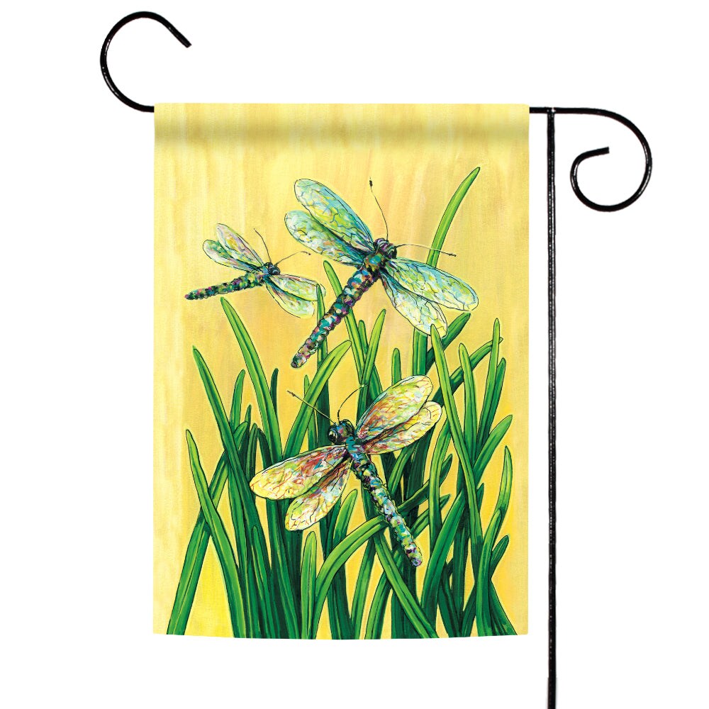 Dragonflies In Flight Decorative Dragonfly Flag | Michaels