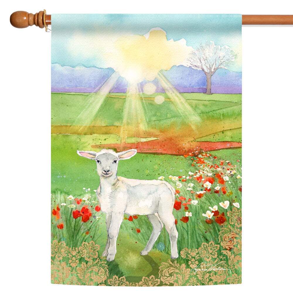 Lamb at Dawn Decorative Spring Flag | Michaels