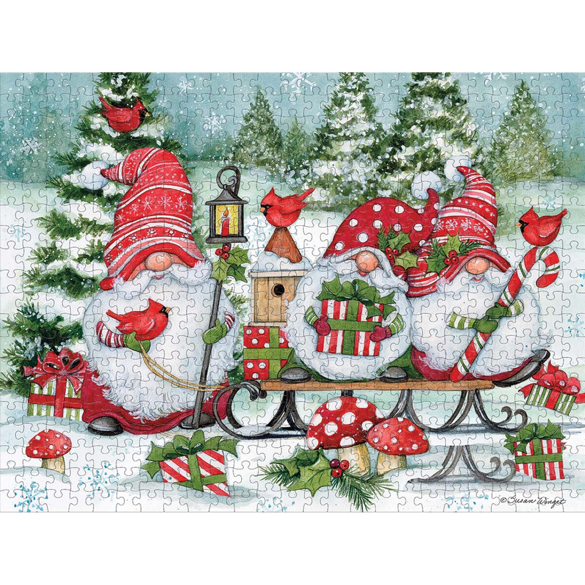 Lang Holiday Gnomes Jigsaw Puzzle | Michaels