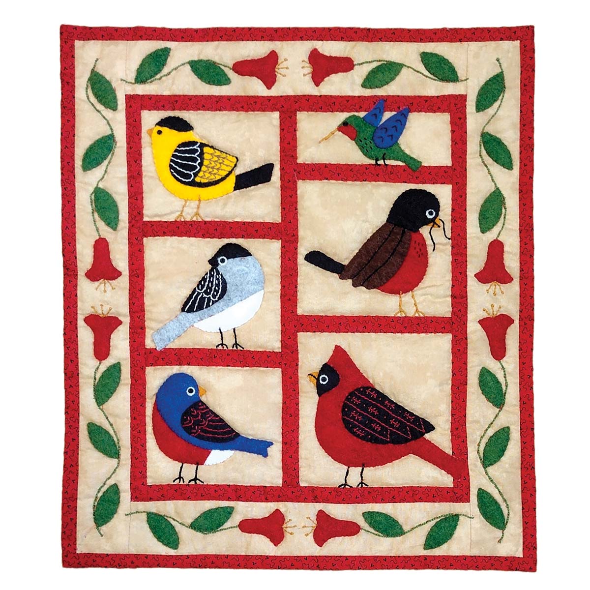 Rachel's of Greenfield Backyard Birds Quilting Kit | Michaels