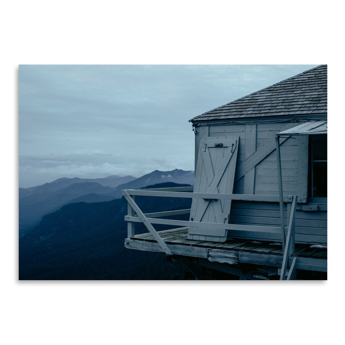 Fire Lookout Evening by Torrey Merritt Poster Art Print - Americanflat ...