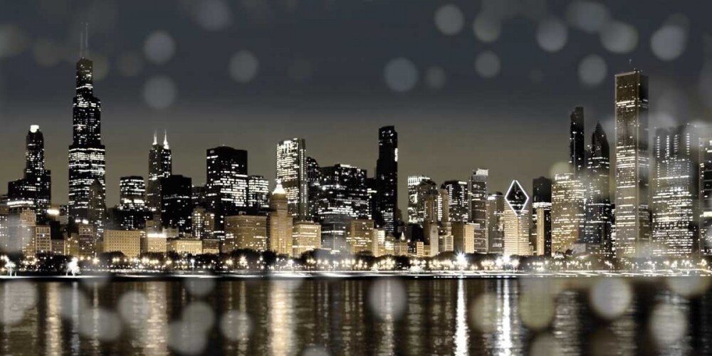 Chicago Nights I Poster Print by Kate Carrigan # KC111712DG | Michaels