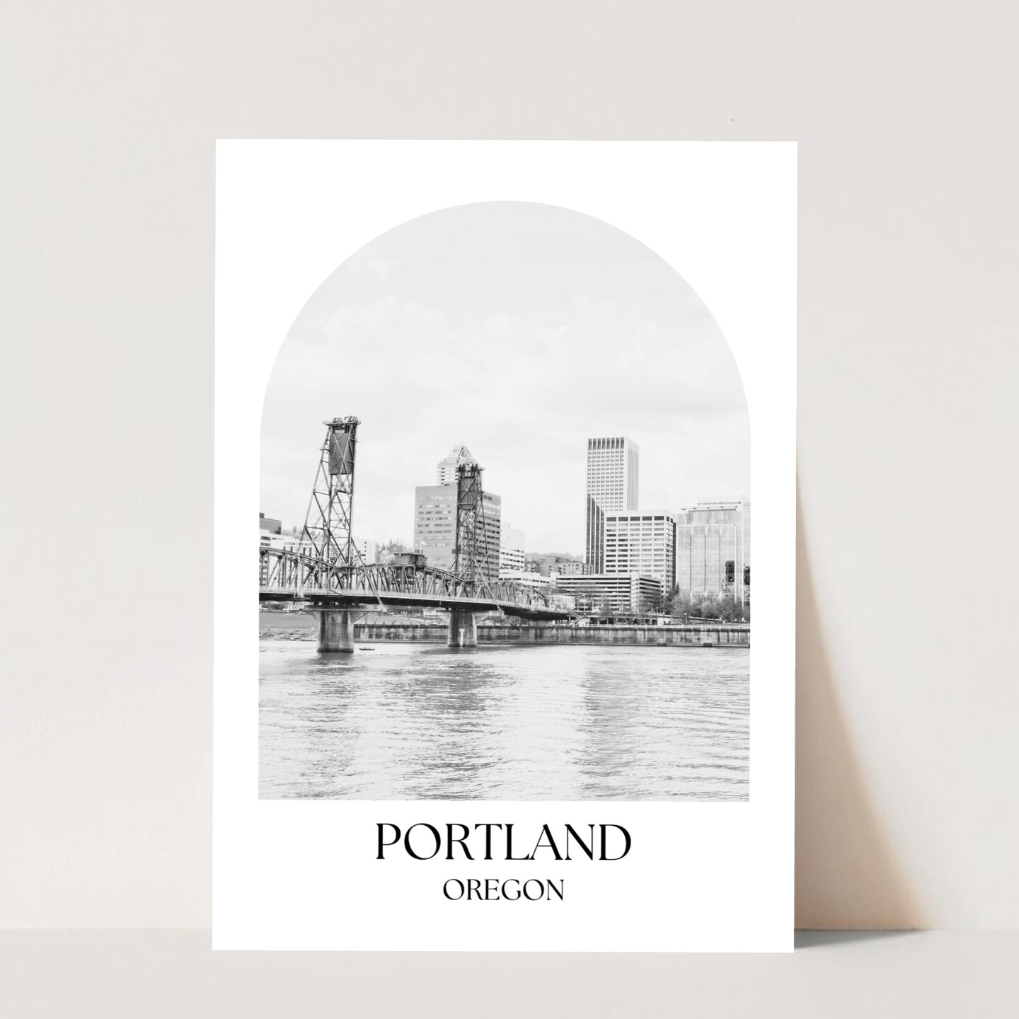 Portland Oregon Arch Photo Print, UNFRAMED | MakerPlace by Michaels