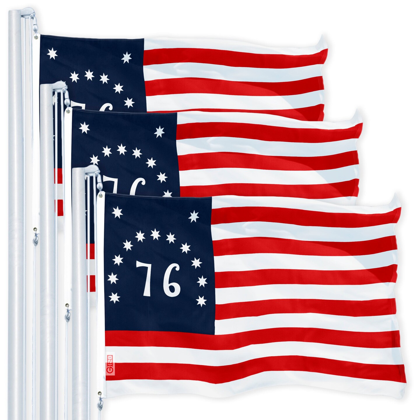 Bennington Flag 3x5 Ft 3-Pack 150D Printed Polyester By G128 | Michaels