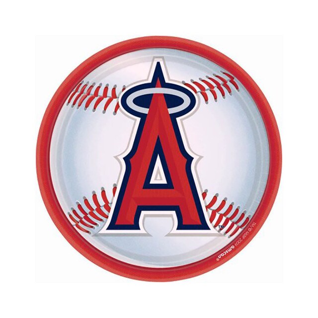 9" Los Angeles Angels Table Plates | Michaels