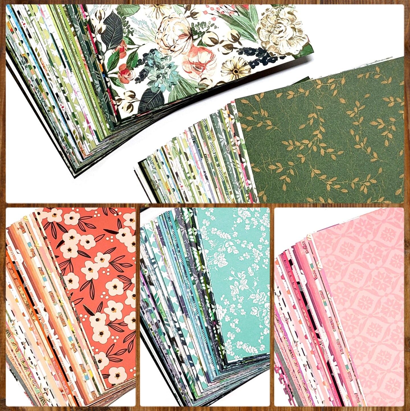 Pattern Scrapbook Paper - Includes 30, 6” X 6” Sheets | MakerPlace by ...