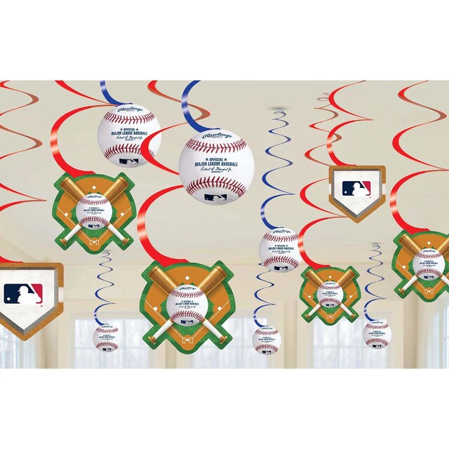 Baseball Spiral Decoration Kit with Cutouts | Michaels