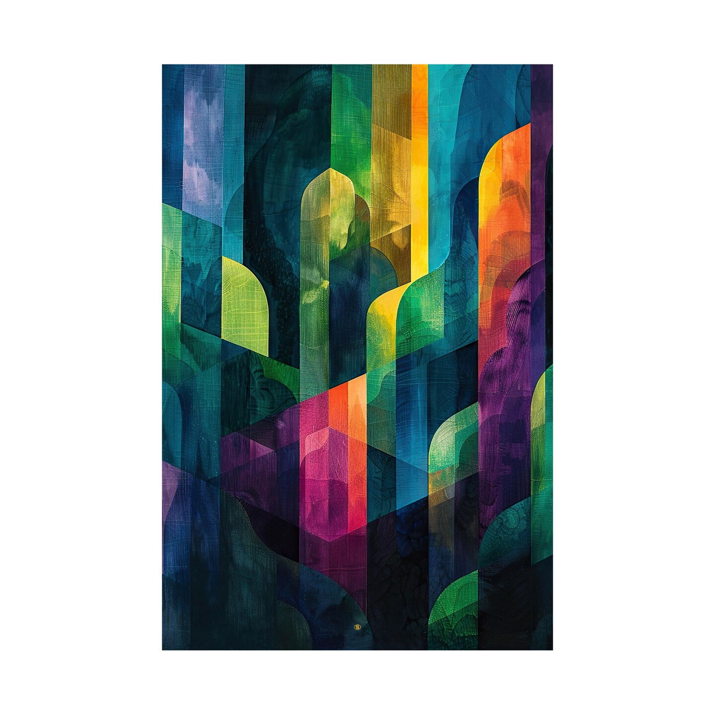 Modern Abstract Art, Office Poster, Home Decor | S16A5 | MakerPlace by ...
