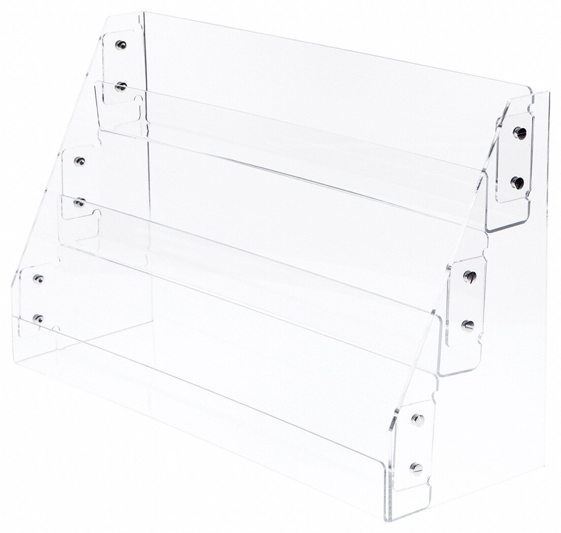 Plymor Clear Acrylic 3-Level Greeting Card Display Rack | Michaels