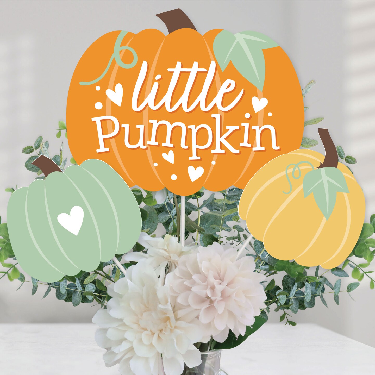 Big Dot of Happiness Little Pumpkin - Fall Birthday Party or Baby ...