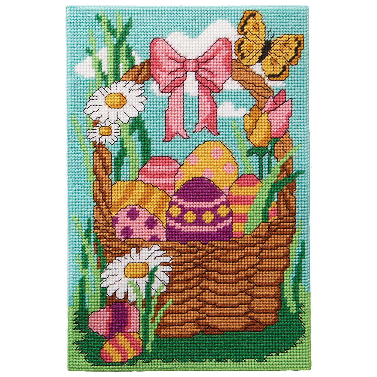 Herrschners Springtime Surprise Wall Hanging Plastic Canvas Kit | Michaels