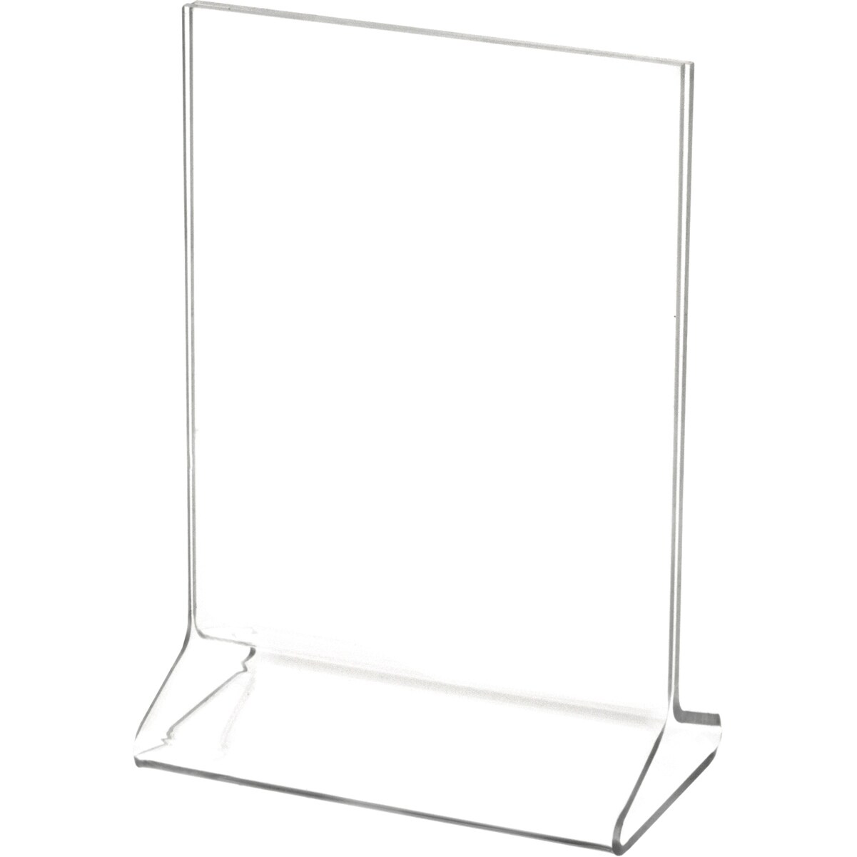 Plymor Clear Acrylic Sign Display / Literature Holder (Top-Load), 4" W ...