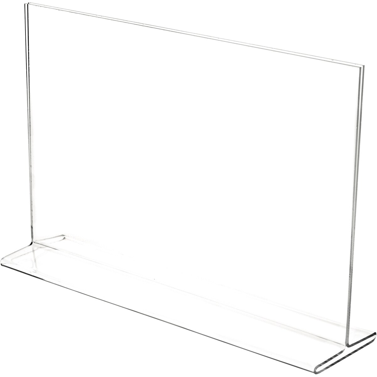 Plymor Clear Acrylic Sign Display / Literature Holder (Top-Load), 17" W ...