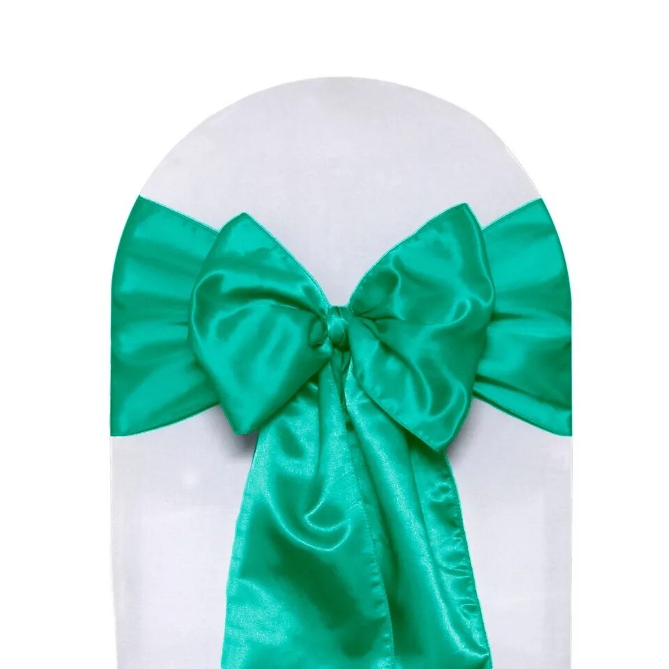 10 PCS Satin Chair Sashes Ribbon Bow | Michaels